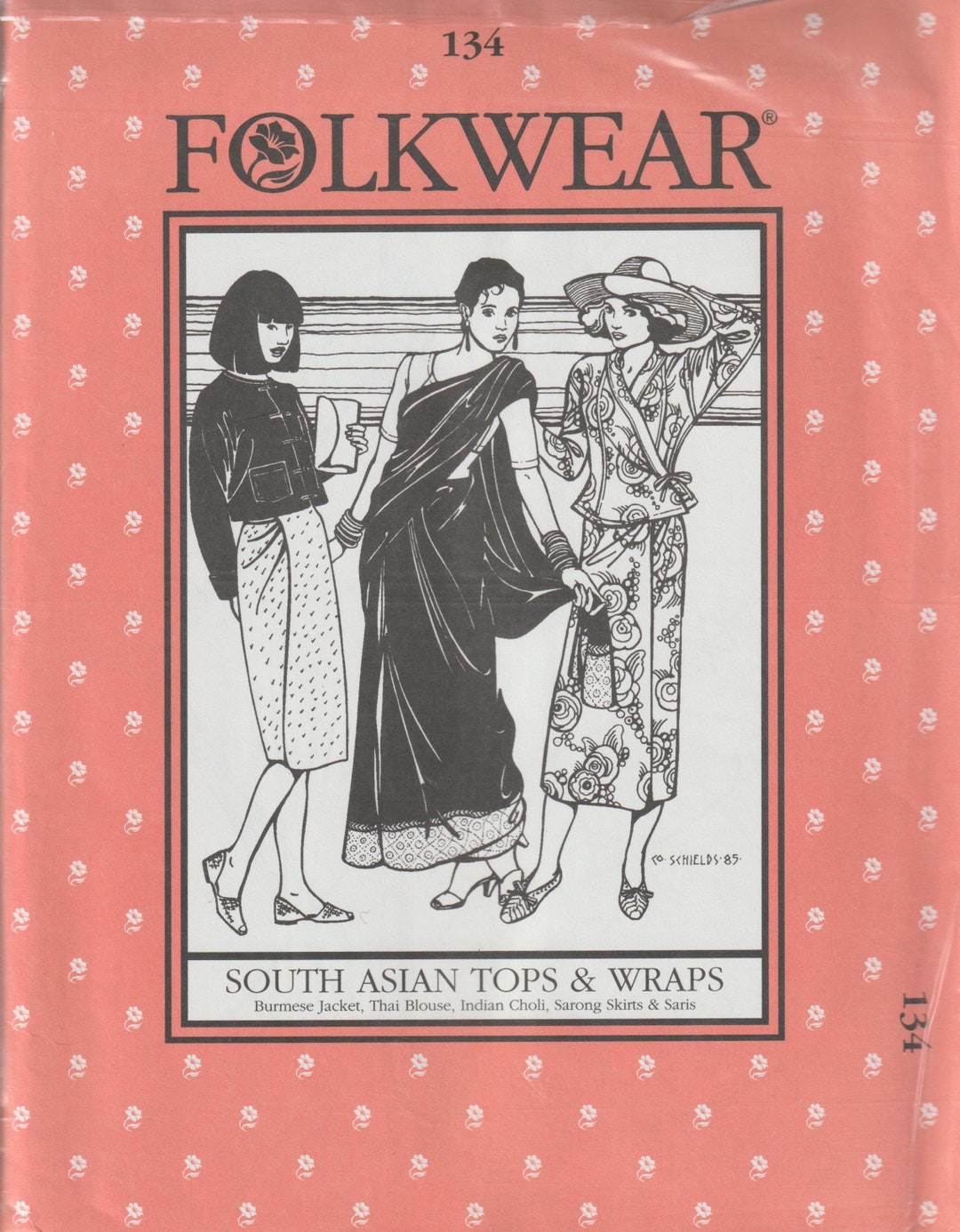 South Asian Tops & Wraps Burmese Jacket, Thai Blouse, Indian Choli ...