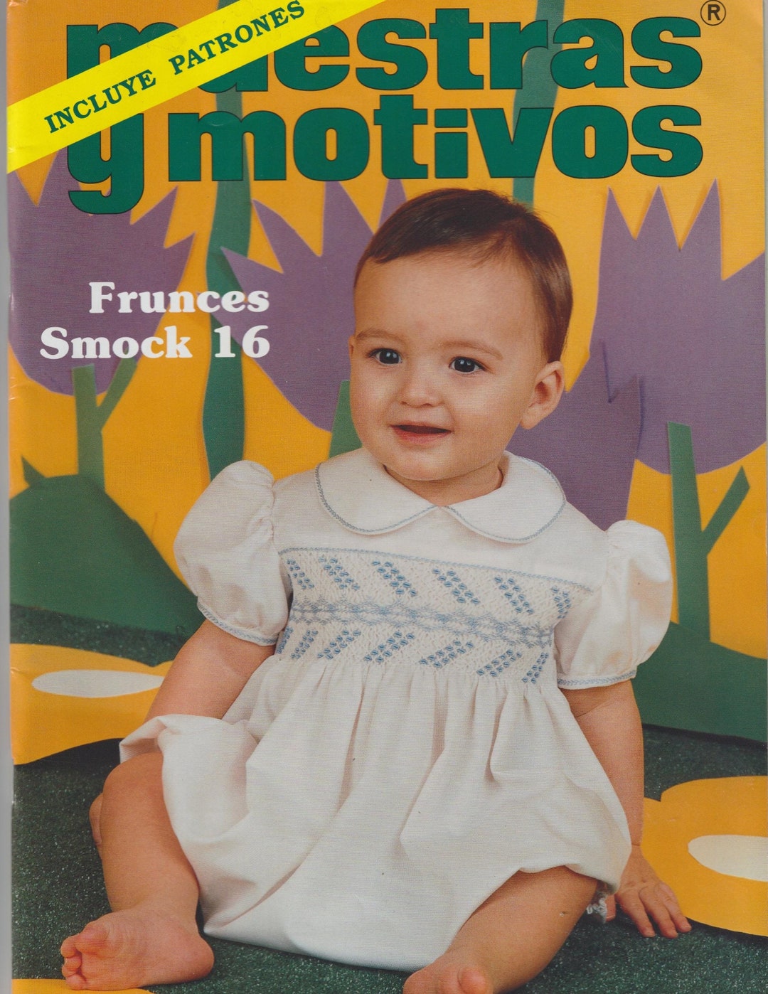 Muestras Y Motivos: Frunces Smock 16 - Spanish Smocking Magazine - Etsy