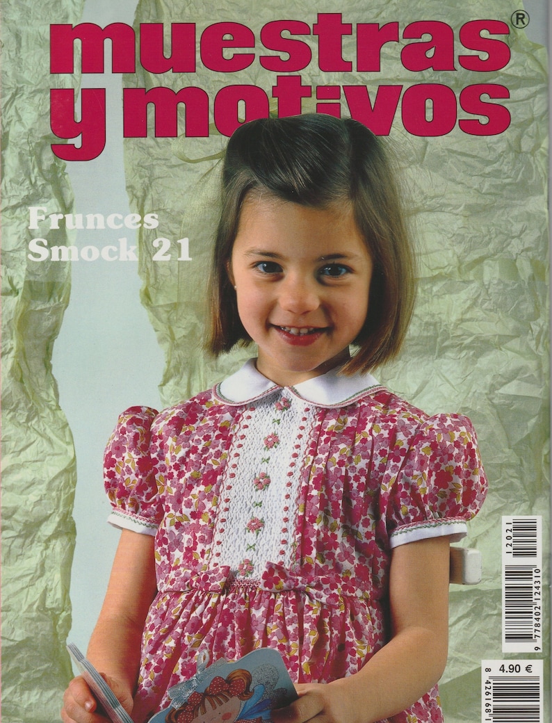 Muestras Y Motivos: Frunces Smock 21 Spanish Smocking Magazine - Etsy
