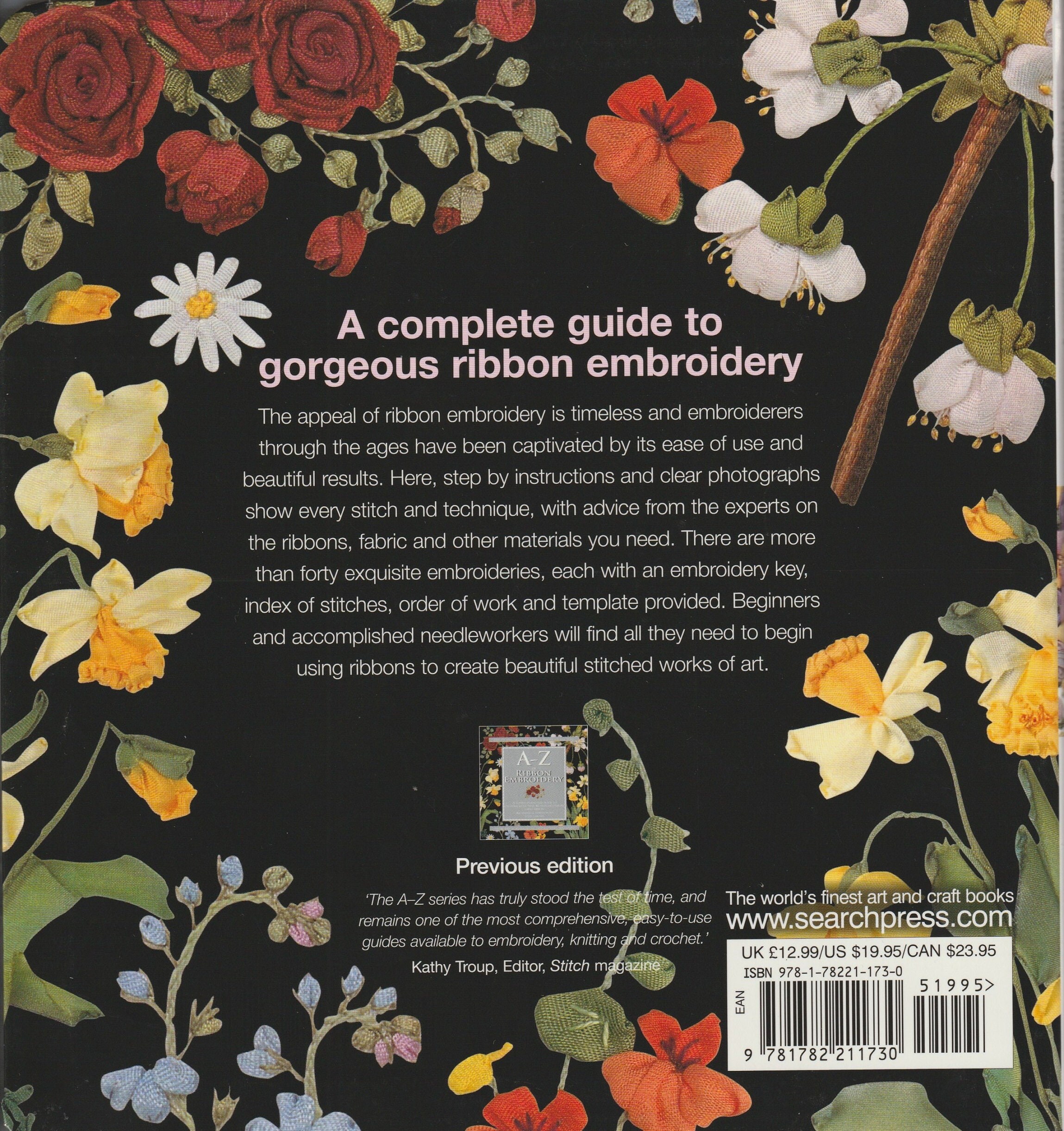 A-Z OF RIBBON EMBROIDERY - Etsy