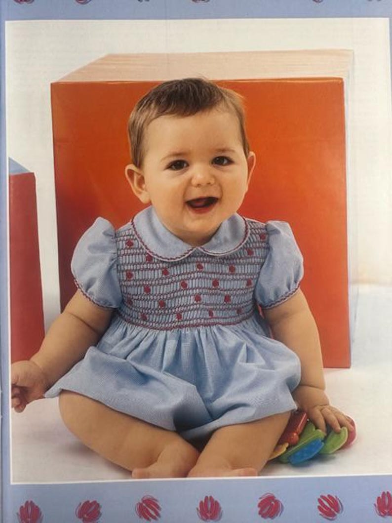 Muestras Y Motivos: Frunces Smock 22 - Spanish Smocking Magazine - Etsy