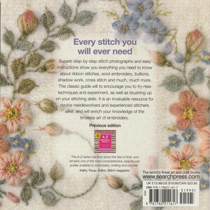 A-Z of Embroidery Stitches: A Complete Manual for the Beginner Through ...