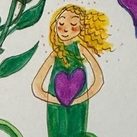 Meco Modes "poppy" - Traditional Bishop Dress With No Sleeve Seams ...