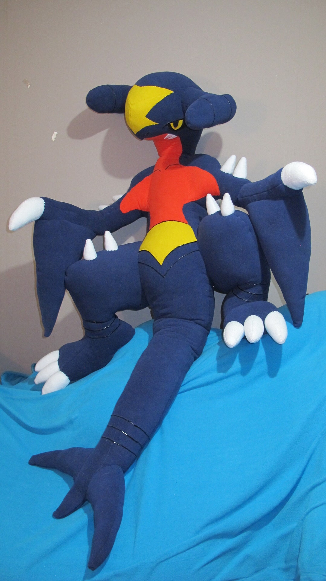 Fanmade Garchomp 49 Inches Plush (made-to-order) - Etsy