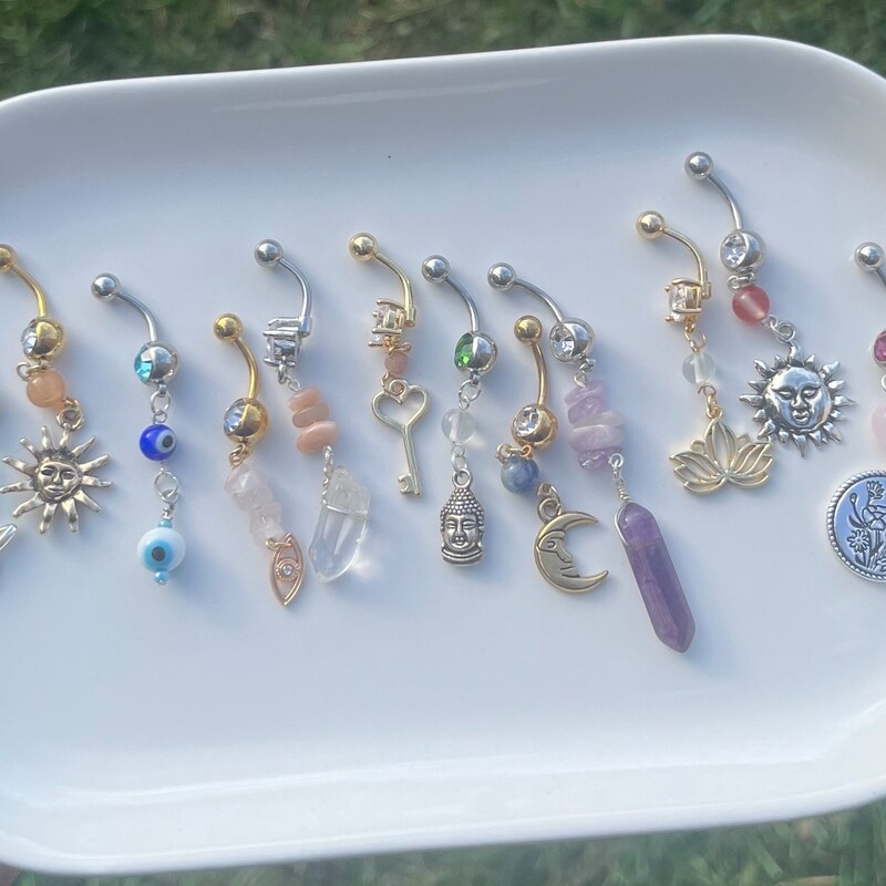 Belly Button Rings - Etsy