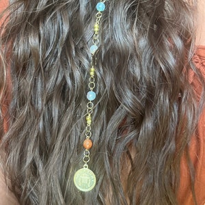 Goddess Crystal Hair Charm | Crystal Hair Accessories | Hair Jewelry ...
