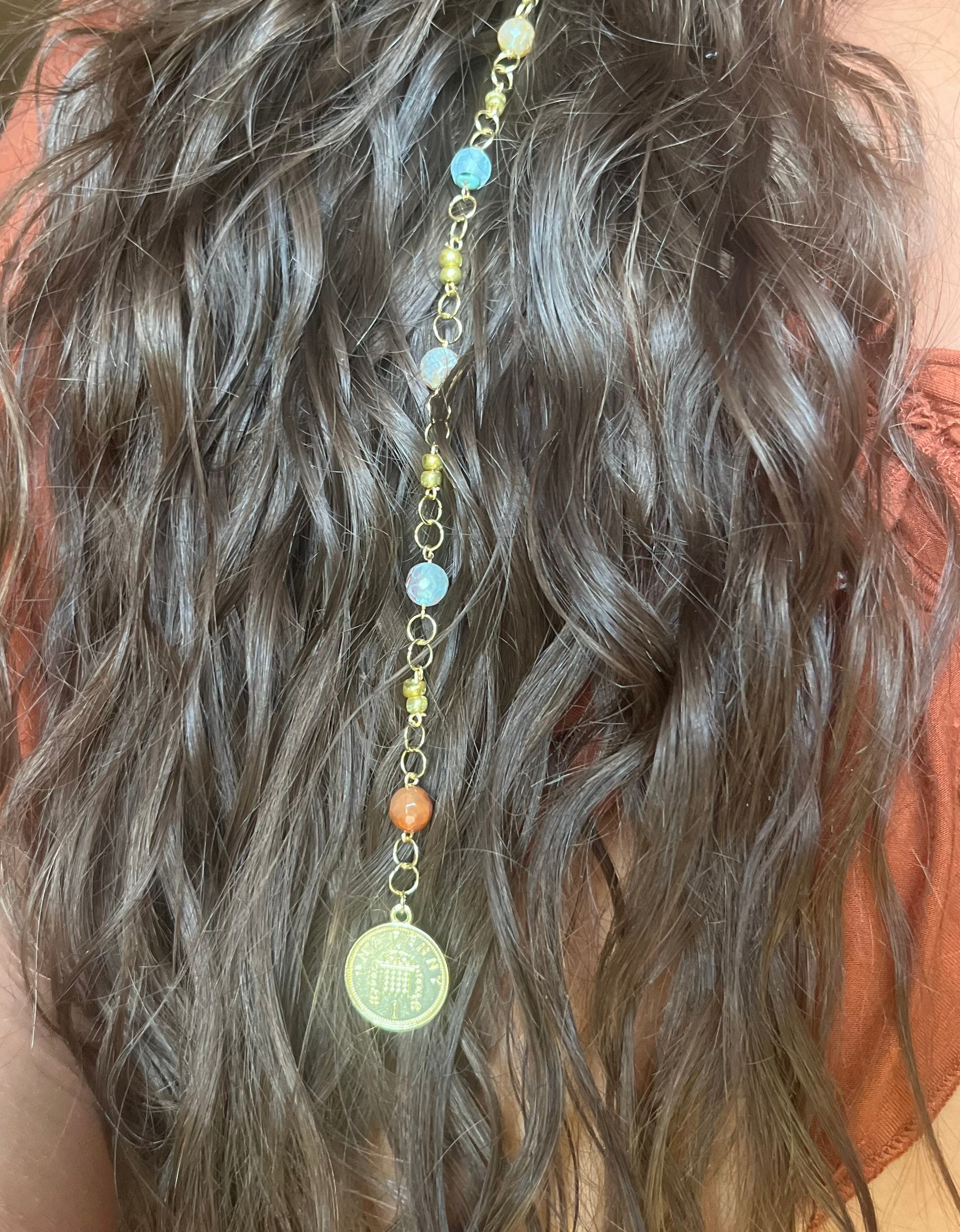 Goddess Crystal Hair Charm Crystal Hair Accessories Hair - Etsy