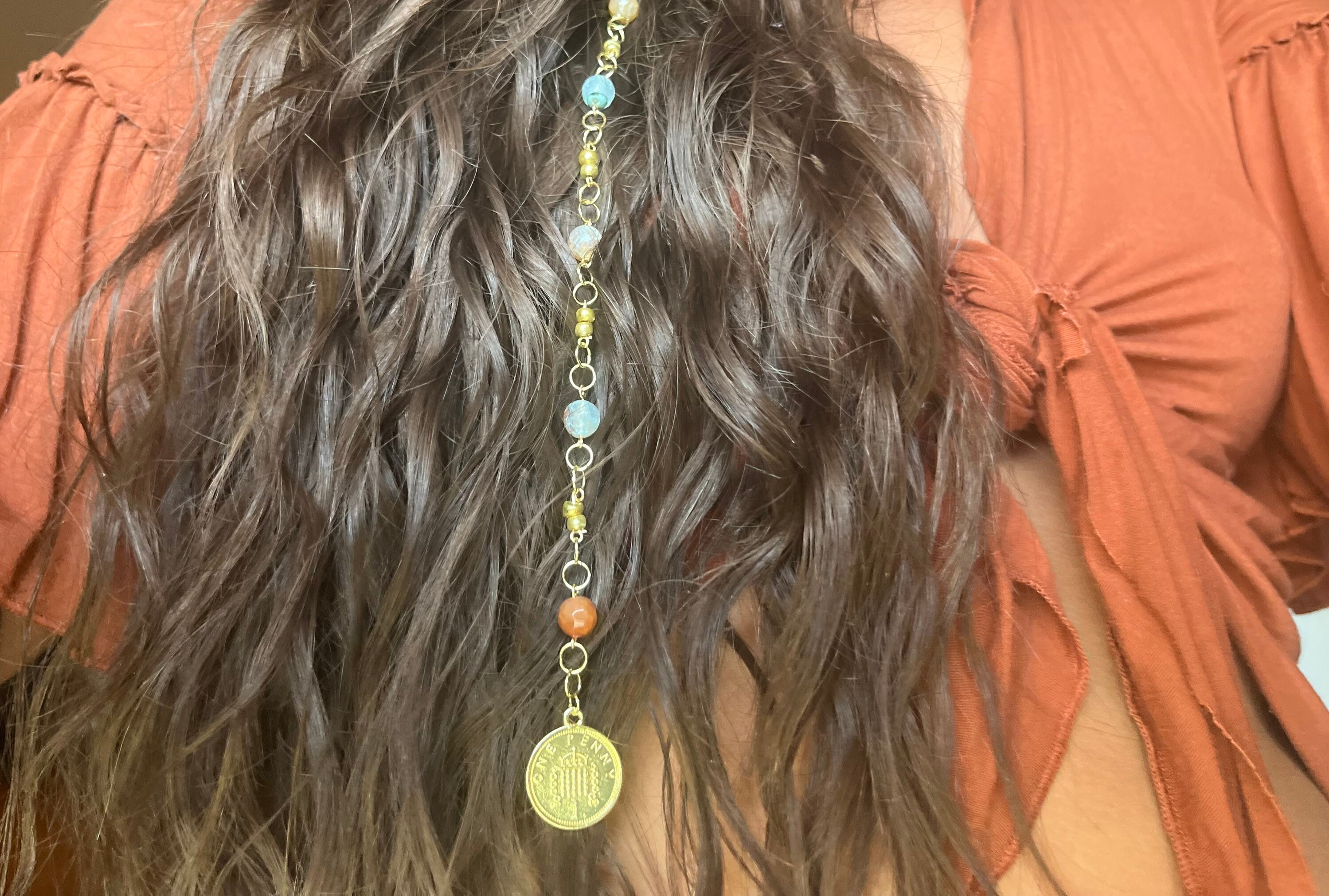 Goddess Crystal Hair Charm Crystal Hair Accessories Hair - Etsy