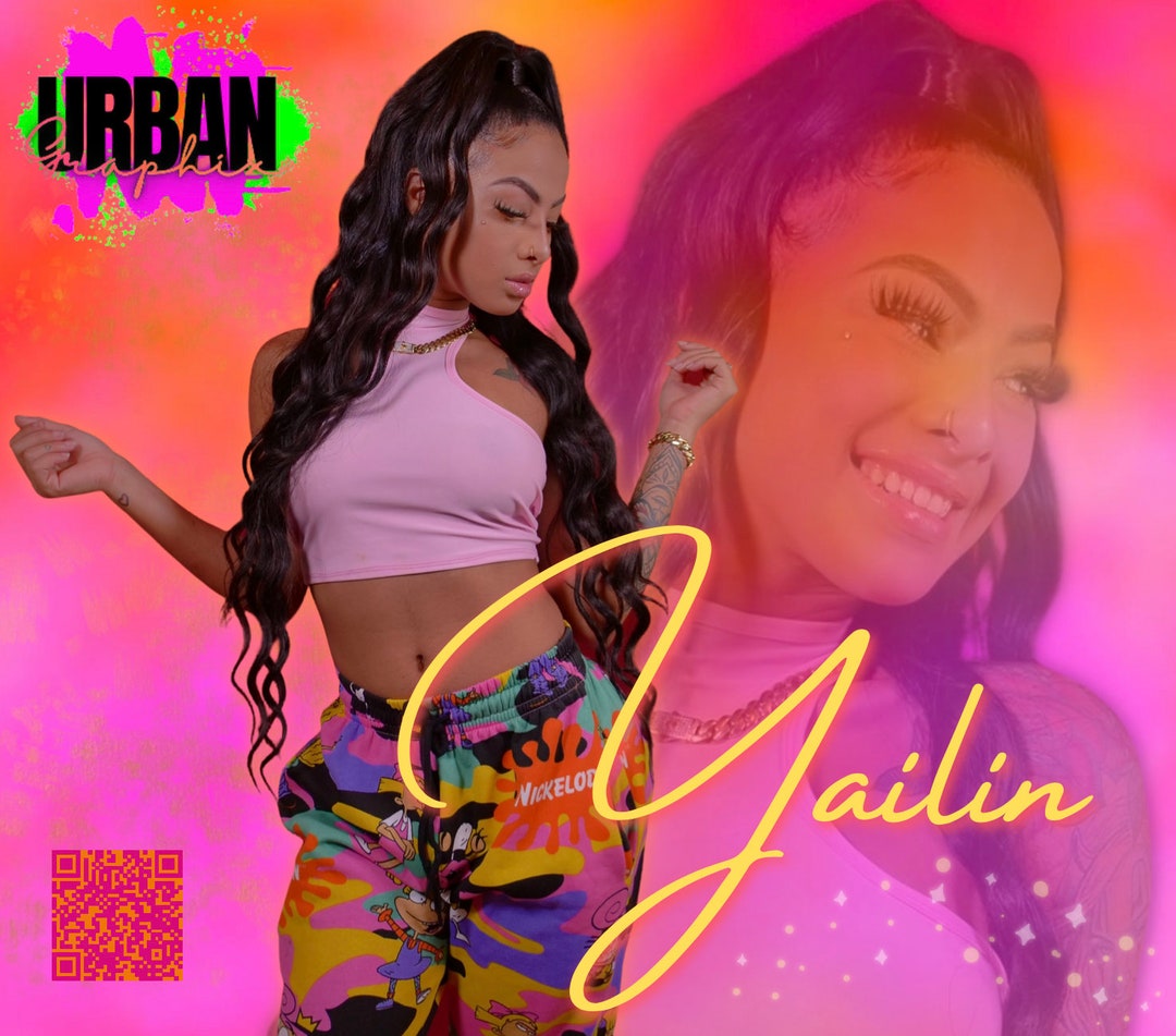 Yailin La Mas Viral With QR Code of Top Hit si Tu Me Busca Tumbler Wrap ...