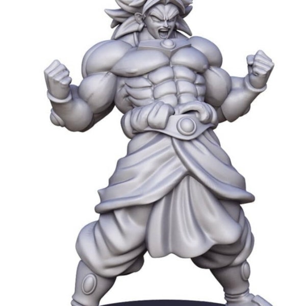 Dbz Broly Svg - Etsy