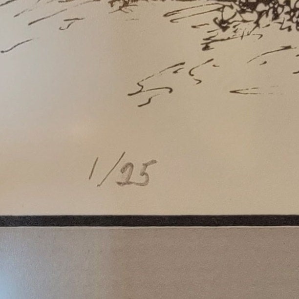 Rare Original Drawing Signed by Gene Jackson 1900's Texas - Etsy