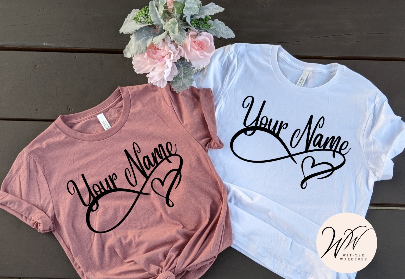 Personalized Name Shirt, Personalized Gift for Mom, Personalized Shirt ...