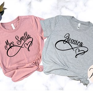 Personalized Name Shirt, Personalized Gift for Mom, Personalized Shirt ...