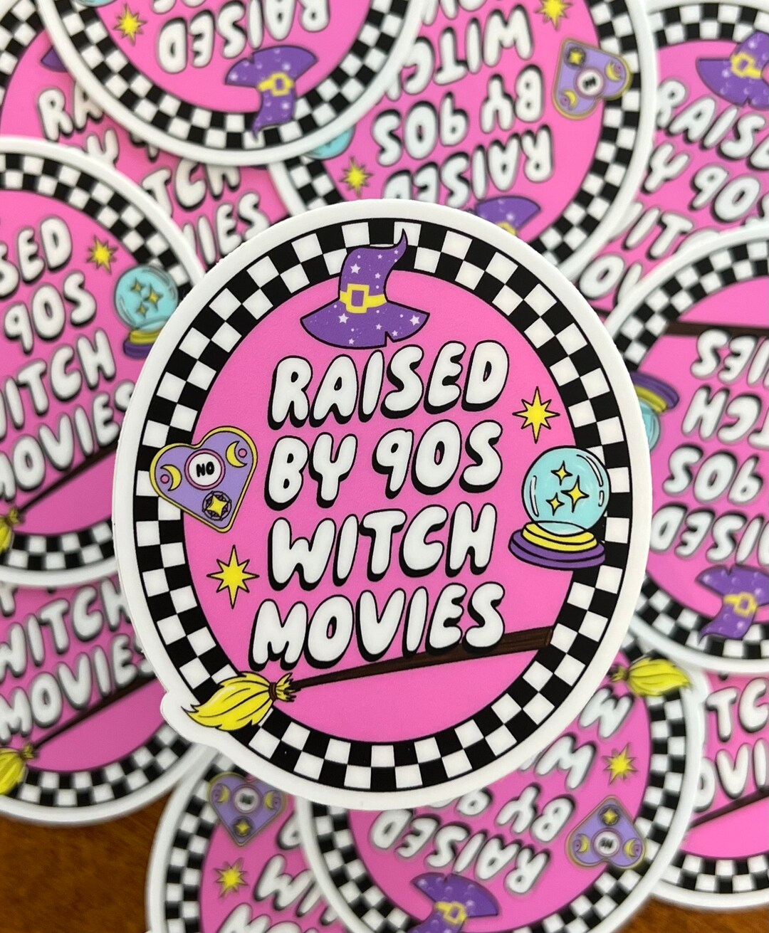 Halloween Sticker, 90's Sticker, Retro Sticker, Movie Sticker, Witch ...