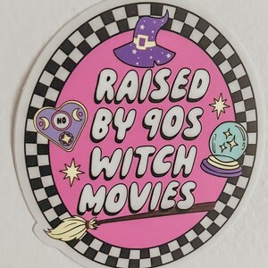 Halloween Sticker, 90's Sticker, Retro Sticker, Movie Sticker, Witch ...
