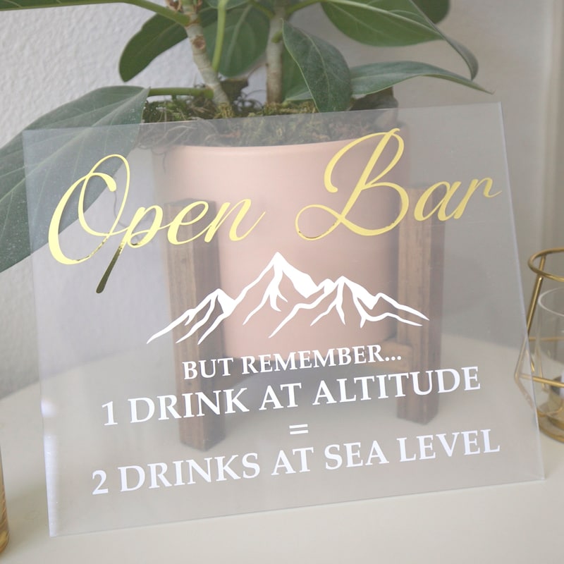 Drink Responsibly Sign - Etsy