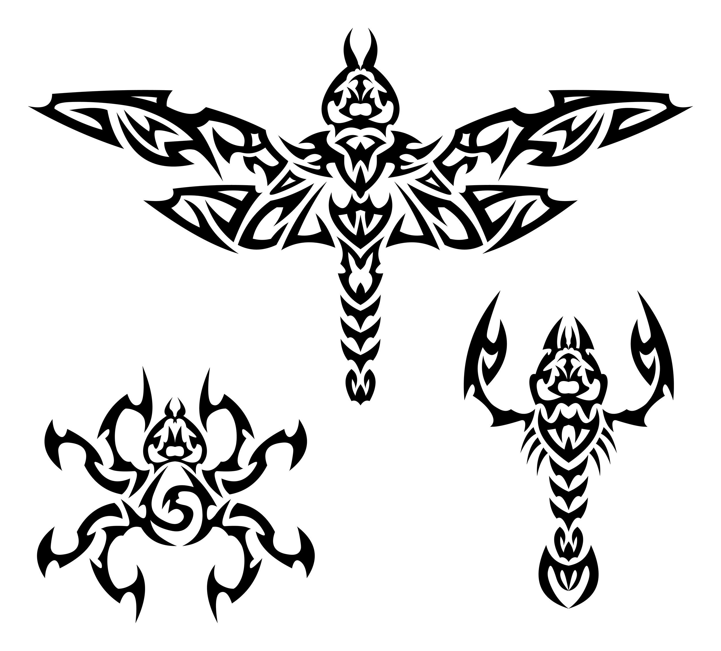 Tribal Mosquito Tattoos Mosquito Tattoo Stock Illustrations – 1,503