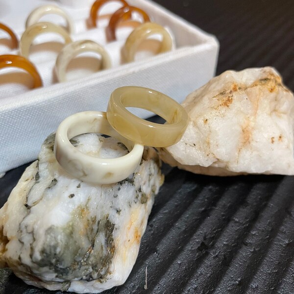 Marble Ring - Etsy