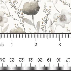 Dollhouse Floral Wallpaper, Printable Digital Download, 1/12 Scale ...