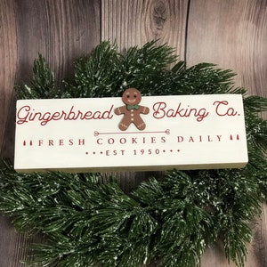 Gingerbread Decor Box Holiday Gift Box Gingerbread Decor Bundle ...