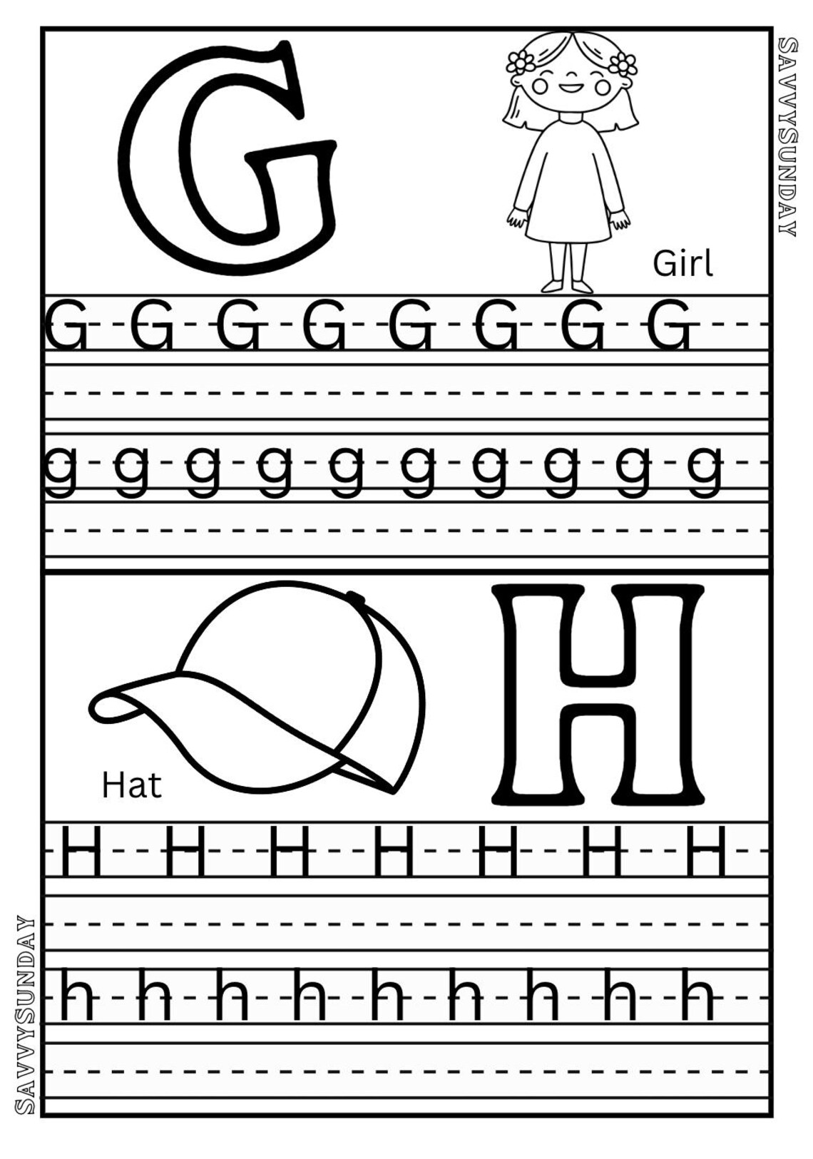 ABC Alphabet Phonics Handwriting for Toddlers and Kindergarten - Etsy