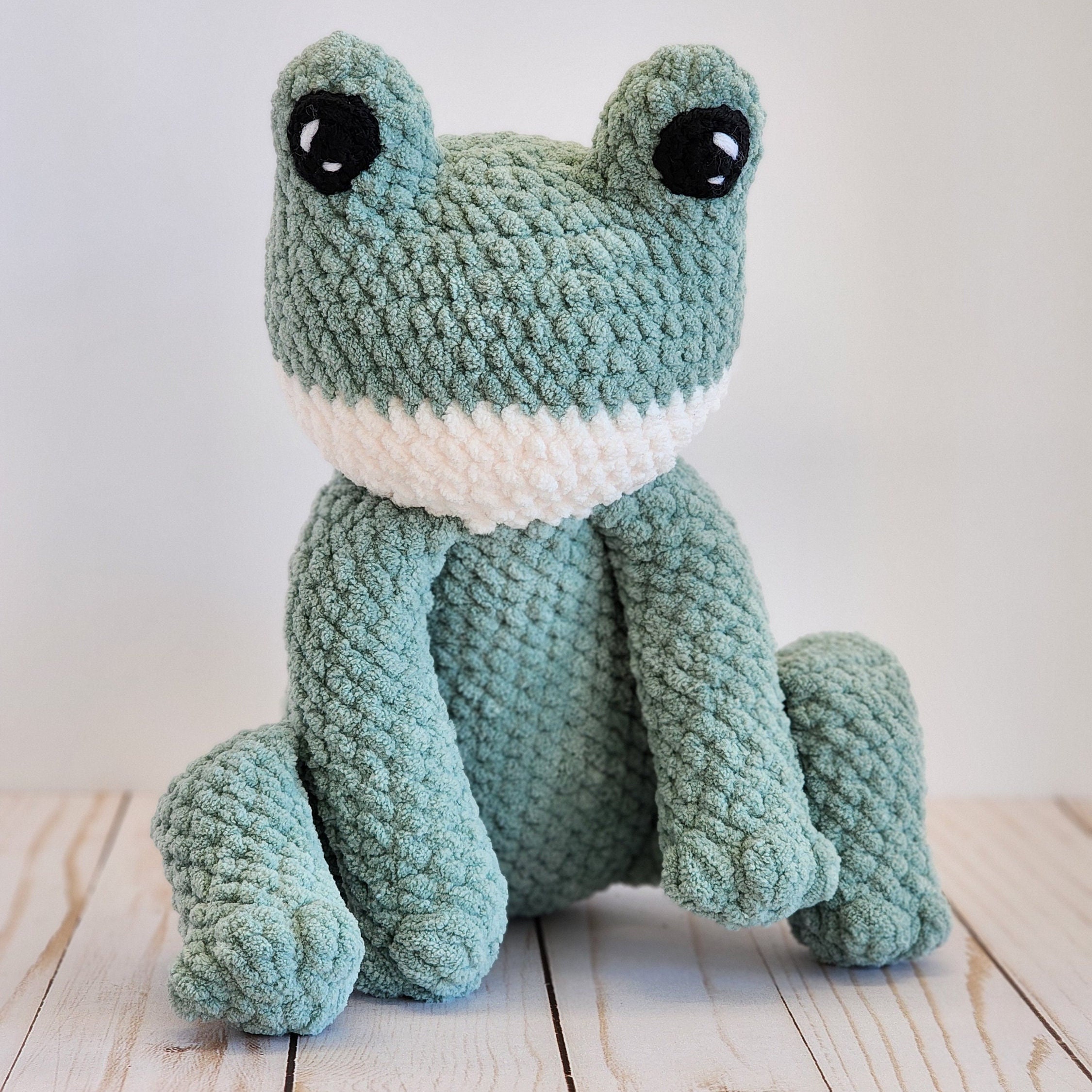 Cute Frog Plushie, Unique Home Decor Gift for Frog Lover - Etsy