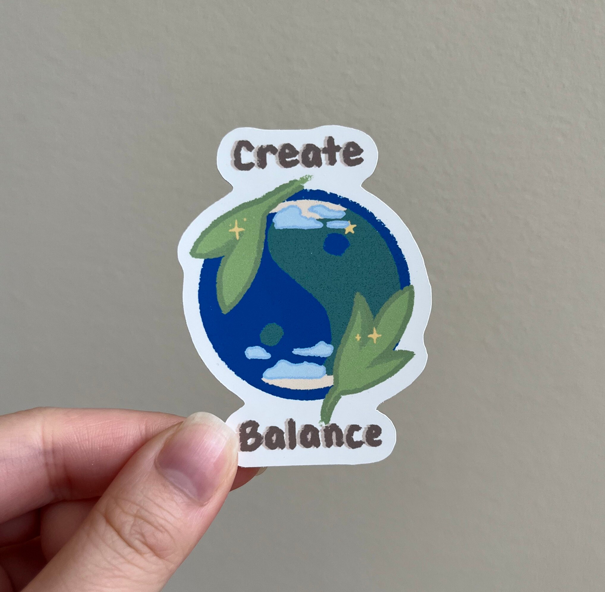 Save Earth Sticker, Climate Change Action Sticker, Cute Sticker ...