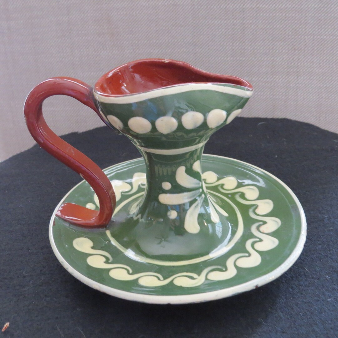 Vintage Torquay Mottoware/motto Ware Candle Holder. 1940s English ...