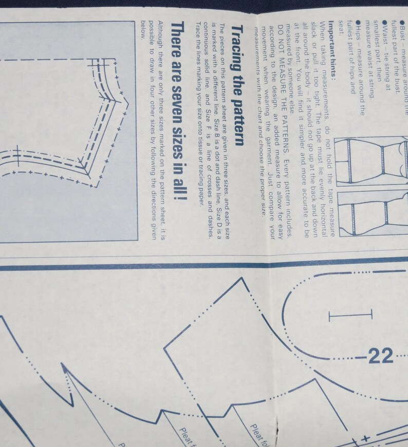 Vintage Paper Dressmaking Pattern for Sewing Stylish Coats - Etsy