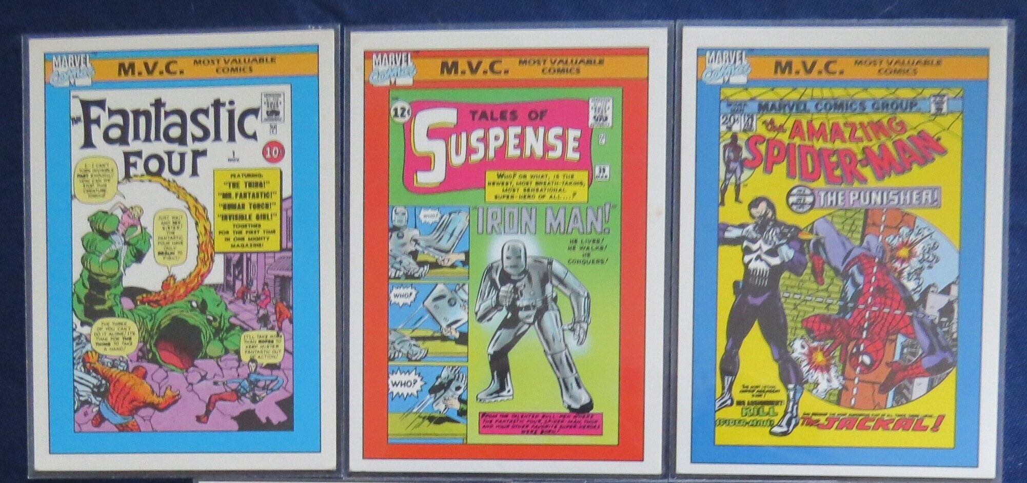1990 Marvel Impel Most Valuable Comic (MVC) Super Six! Fantastic Four ...