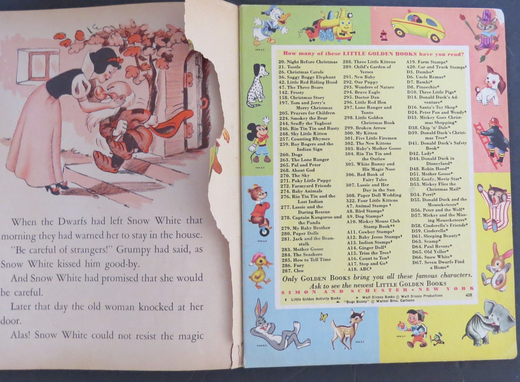 Vintage First Little Golden Books Selection. Four little Golden Books ...