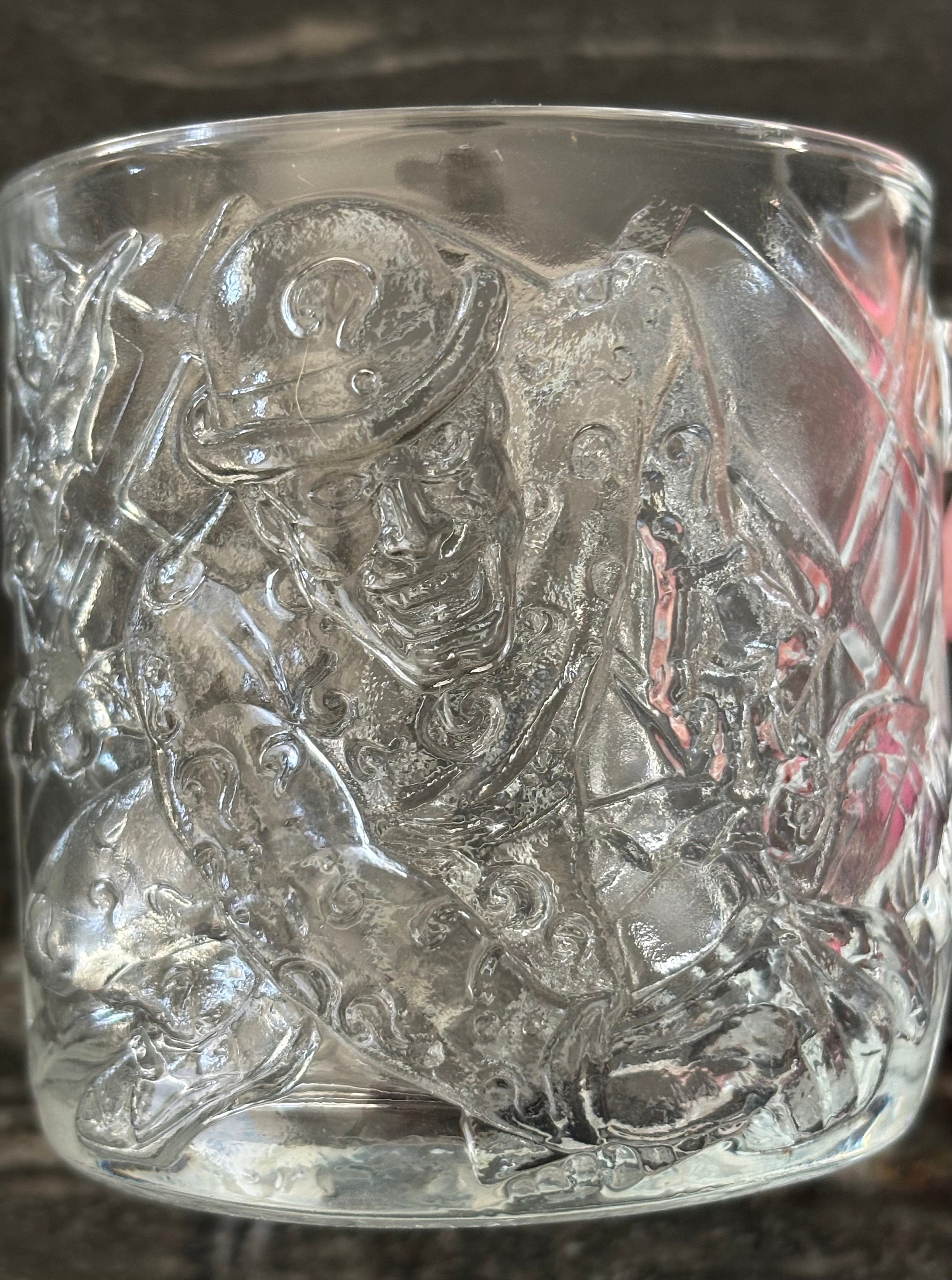 Vintage 1995 Mcdonald's 3D the Riddler Glass Mug Batman Forever 1995 DC ...