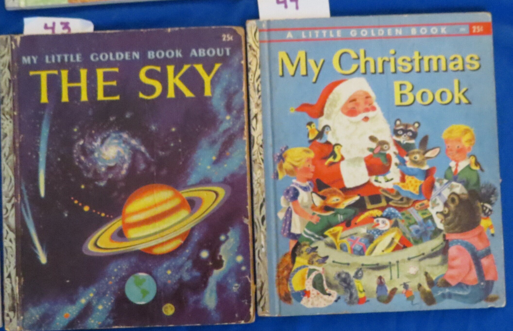 Little Golden Books Selection of 24 Books From 1955 On. Most in Very ...