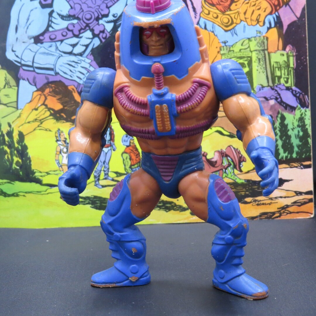 Man-e-faces 1982 Mattel MOTU Original Character missing Weapon. All ...