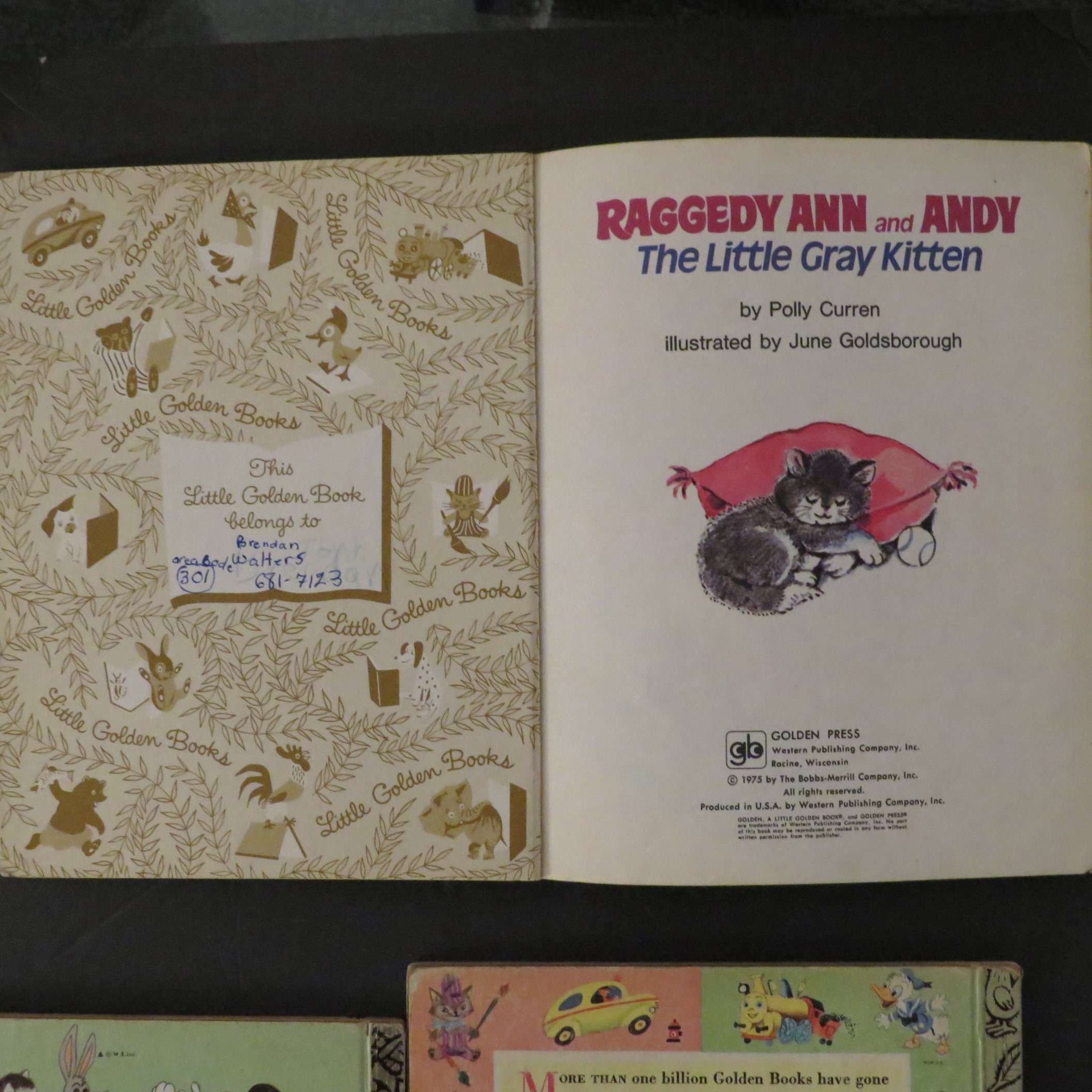 Vintage Collection of Classic Little Golden Books for Kids - 1950s ...
