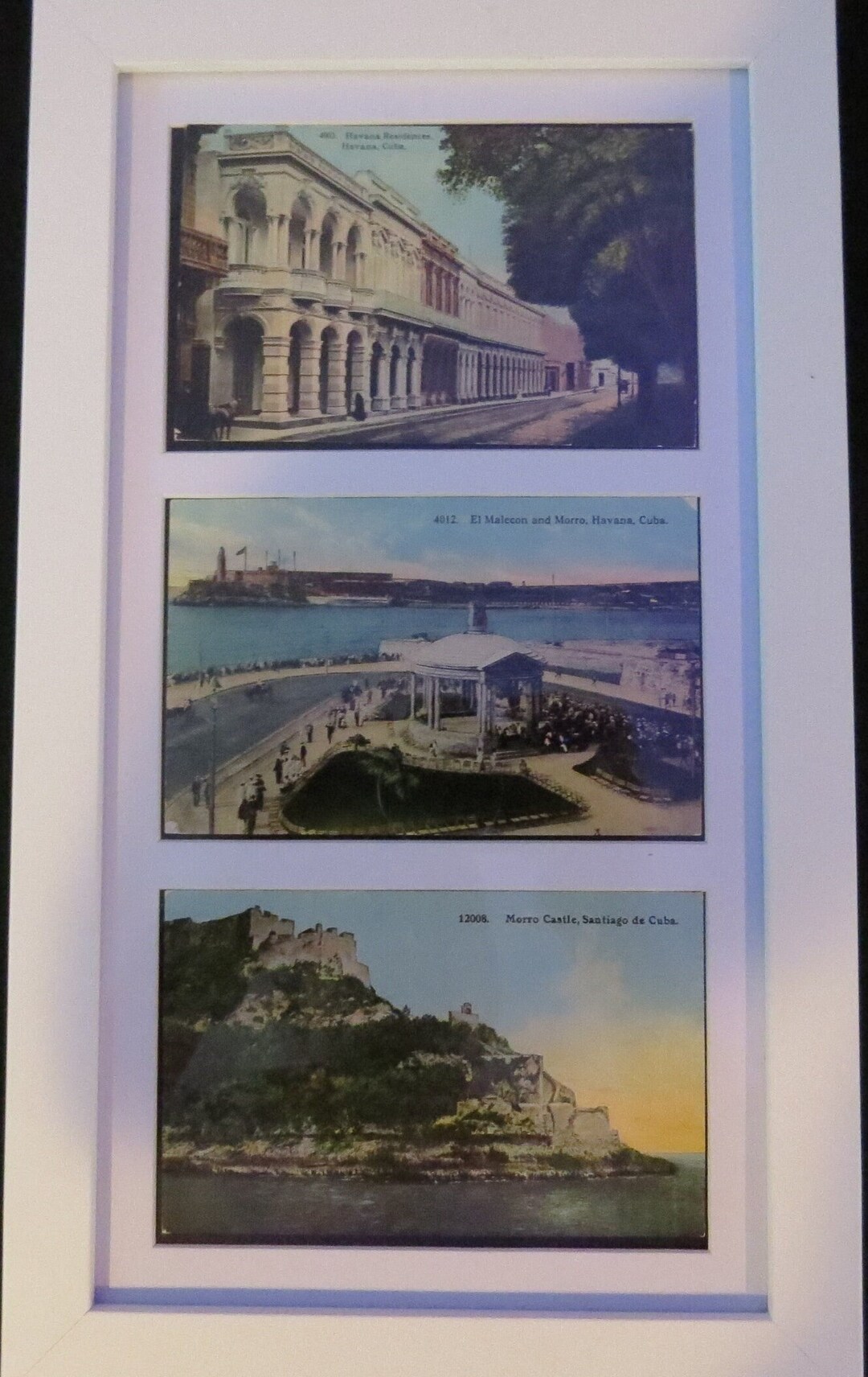 Havana, Cuba Antique Postcards (harris Bros, U.S.A) Framed Color Havana ...