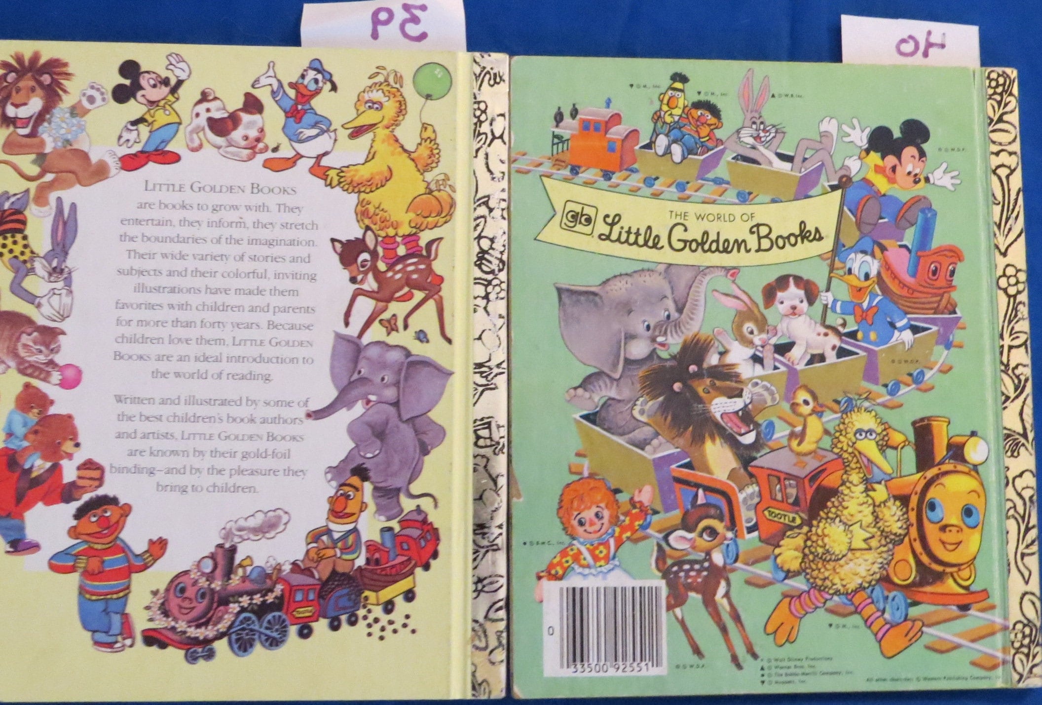 Little Golden Books Selection of 24 Books From 1955 On. Most in Very ...
