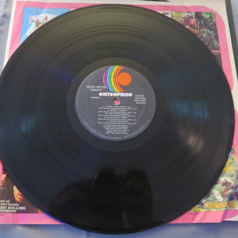 Vintage Shaft Soundtrack. First Release From Enterprise Records 1971 ...