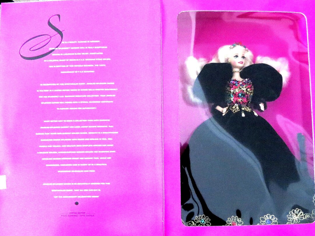 Jeweled Splendor Barbie Doll Circa 1995 for F.A.O. Schwarz NEW IN BOX ...