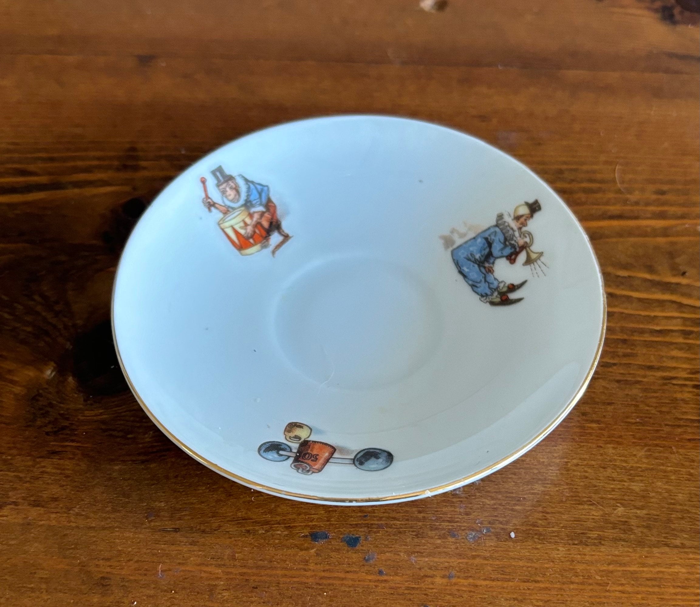 1930s Victoria Czecho Slovakia Child's Circus Clown Tea Set - Etsy