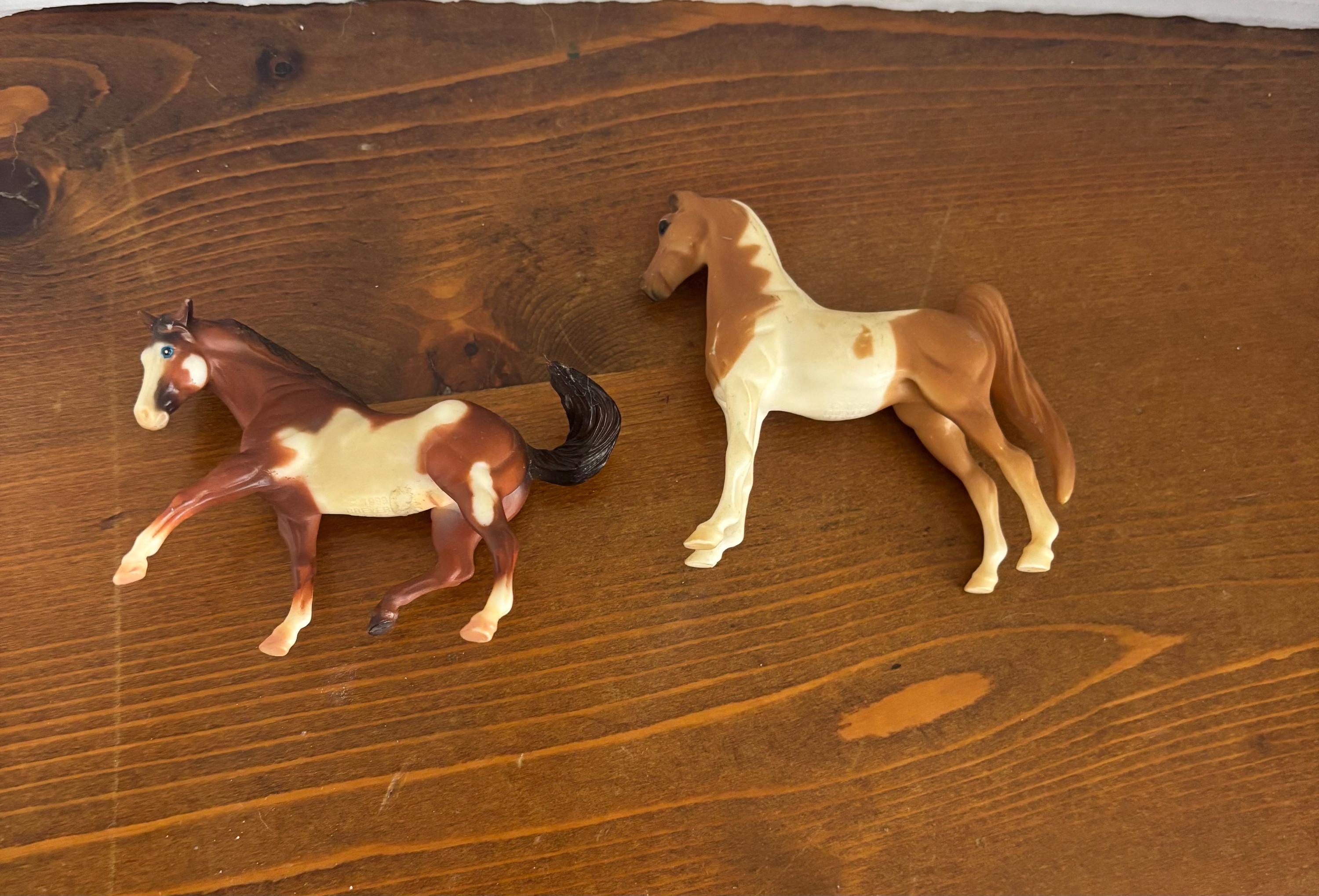 Vintage 1999 Breyer Reeves Miniature Horse Figurines Set: Collectible ...