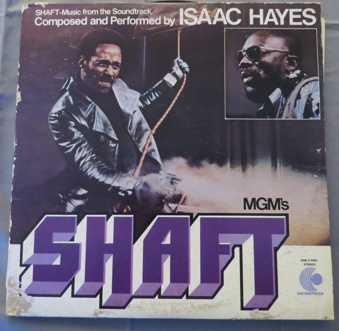 Vintage Shaft Soundtrack. First Release From Enterprise Records 1971 ...