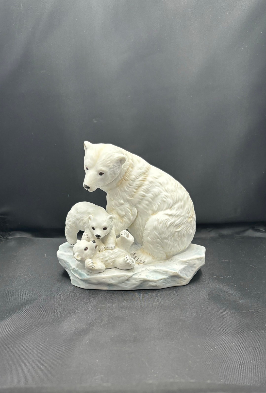 Vintage Masterpiece Porcelain by Homco Endangered Species Polar Bear ...