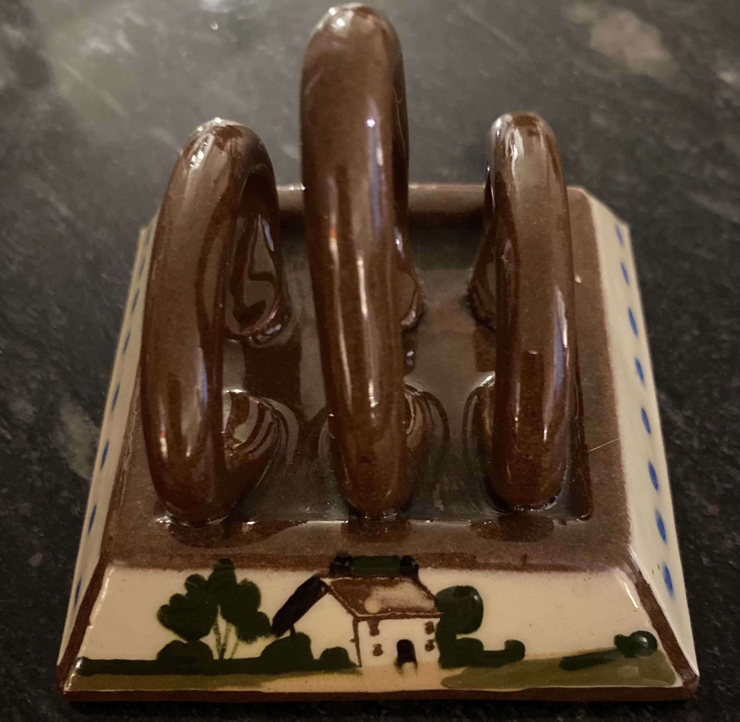 Vintage Torquay Mottoware/motto Ware Toast Rack. "take a Little Toast ...