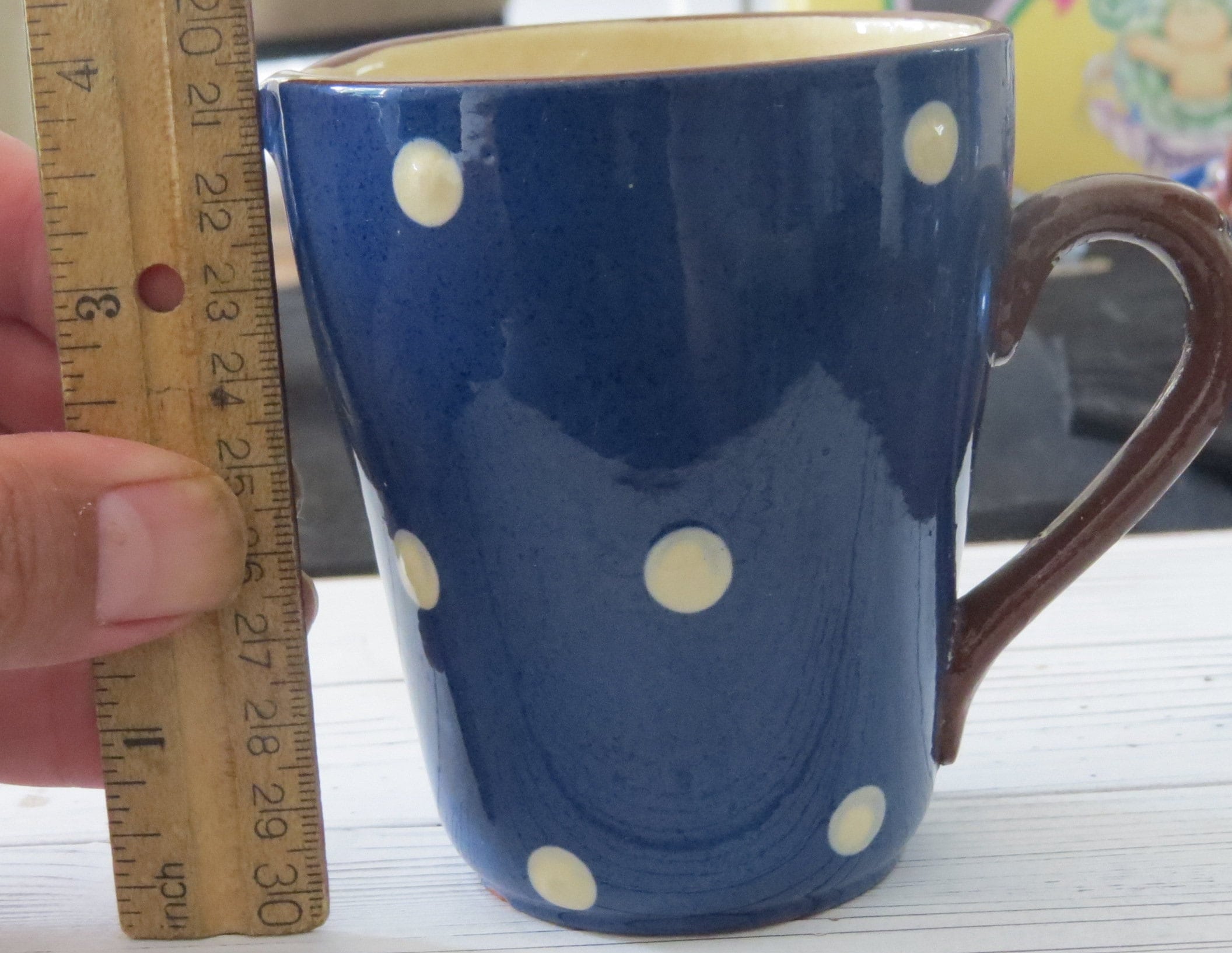 Vintage Torquay Mottoware Polka Dot-themed Pitcher With - Etsy