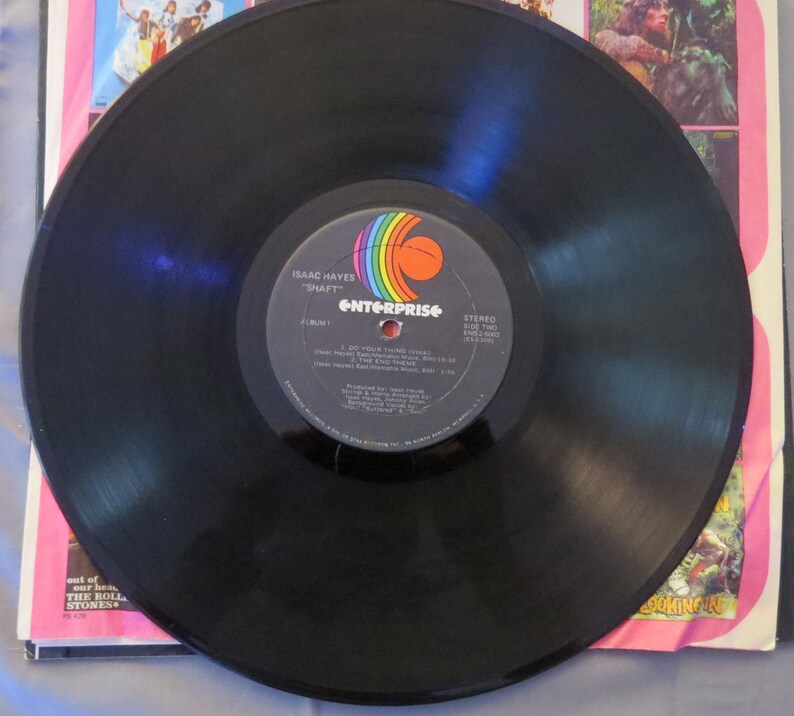 Vintage Shaft Soundtrack. First Release From Enterprise Records 1971 ...