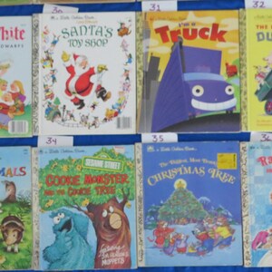 Vintage Little Golden Books Collection for Kids and Collectors - 1955 ...