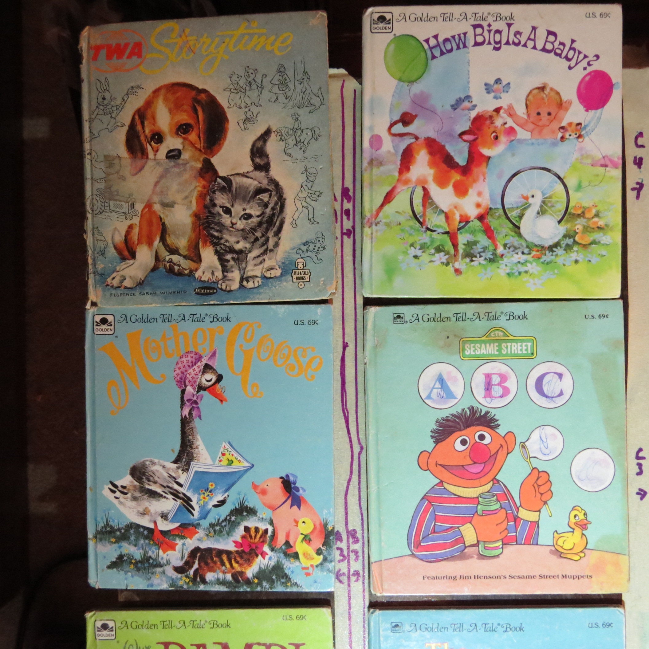 Rare Collectible First Edition Flintstones and More Children's Books ...