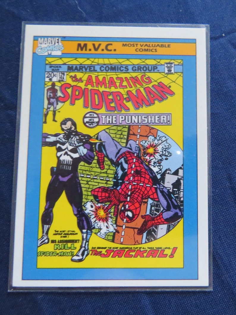 1990 Marvel Impel Most Valuable Comic MVC Super Six Fantastic Four ...