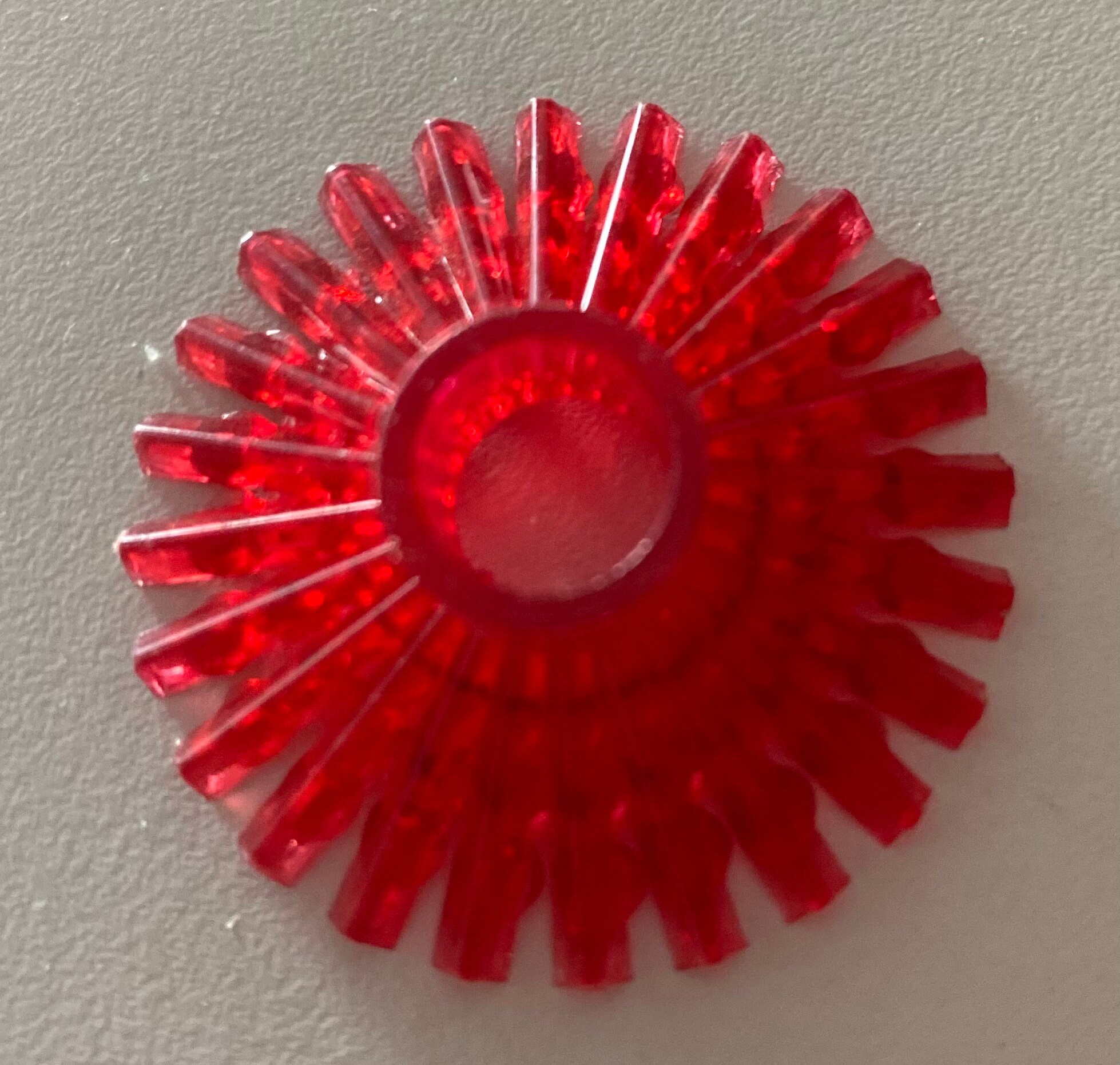Vintage Red Plastic Starburst Christmas Light Covers - Etsy